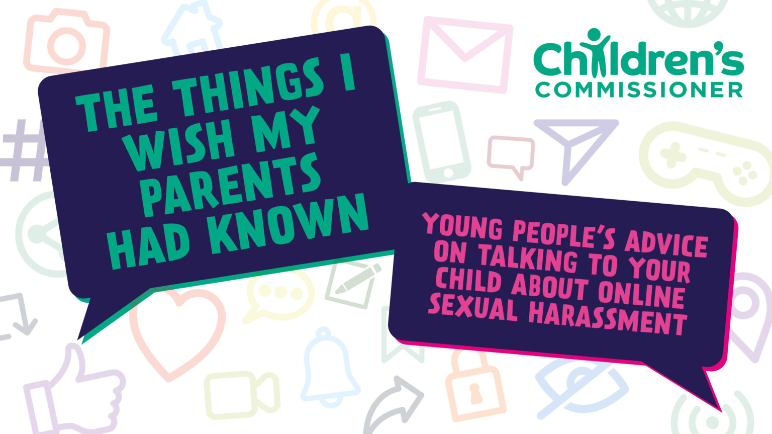 Talking to your child about online sexual harassment: A guide for ...