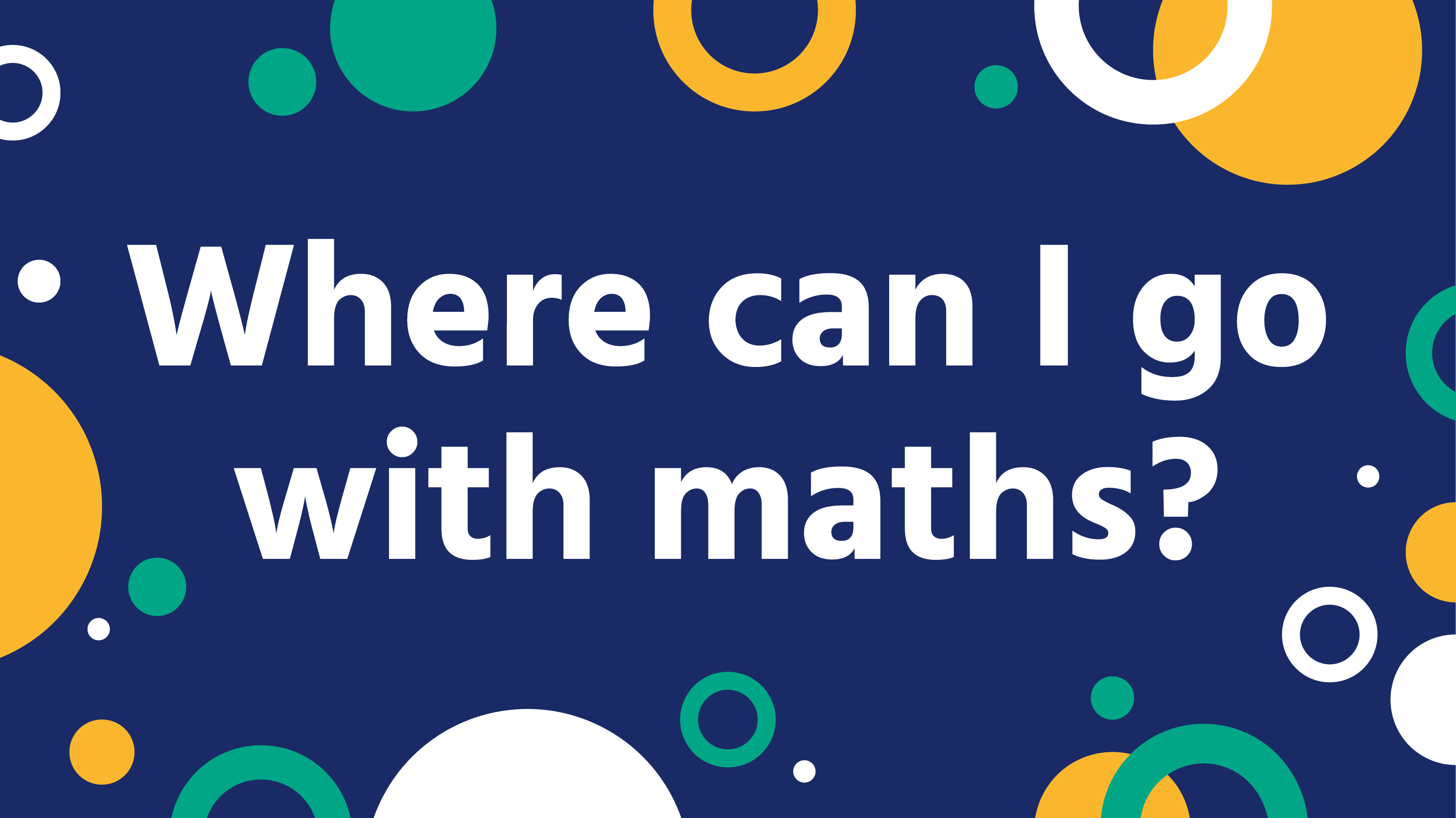 Share how you use maths in your career and everyday life in our ...