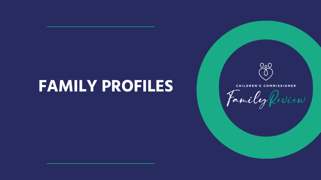 Family Review: Family Profiles fifteenth set | Children's Commissioner ...