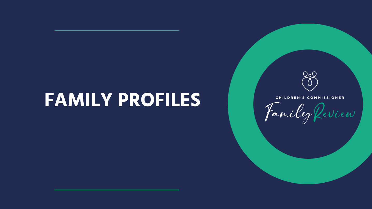 Family Review: Family Profiles kinship care | Children's Commissioner ...