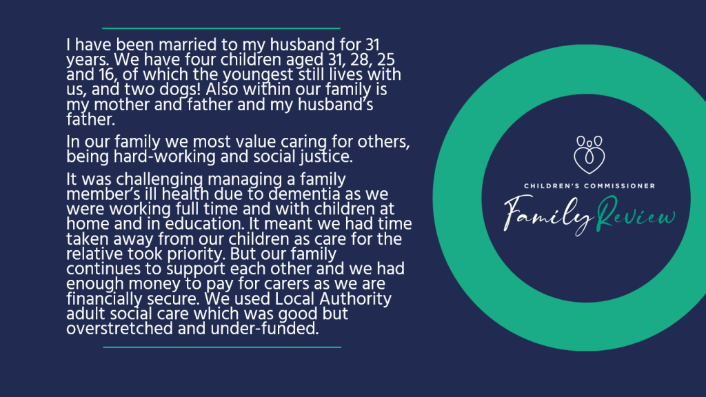 Family Review: Family Profiles third set | Children's Commissioner for ...