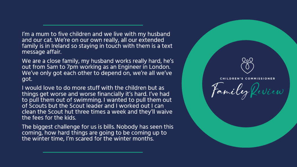 Family Review: Family Profiles tenth set | Children's Commissioner for ...