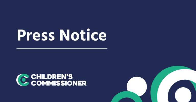 Press Notice: Children’s Commissioner demands Home Secretary releases ...
