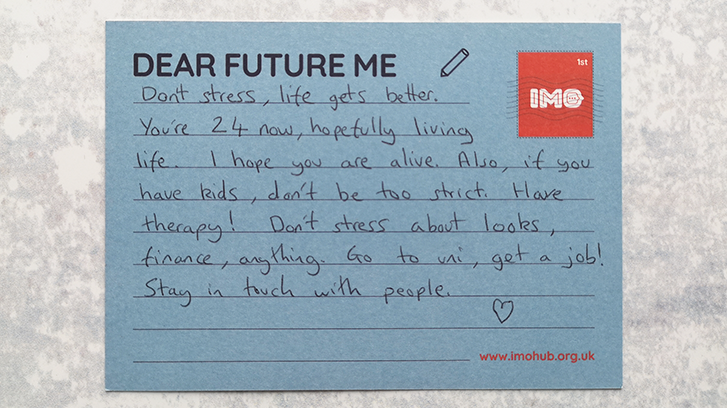 Care Day 2020: Dear future me - IMO